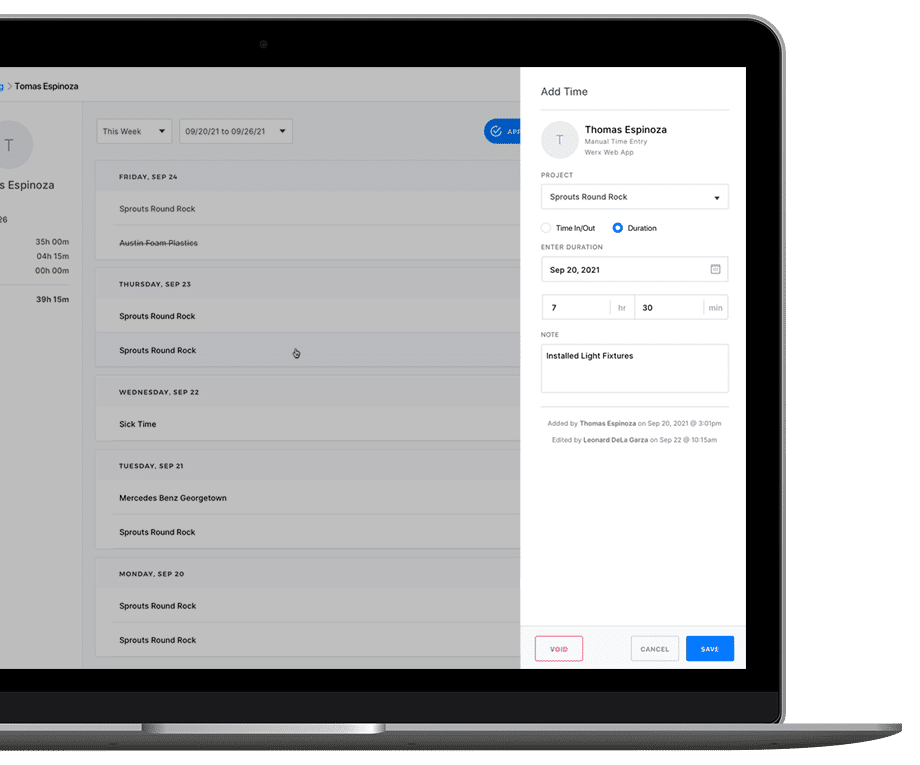 Werx: Top Construction Management Features & Tools